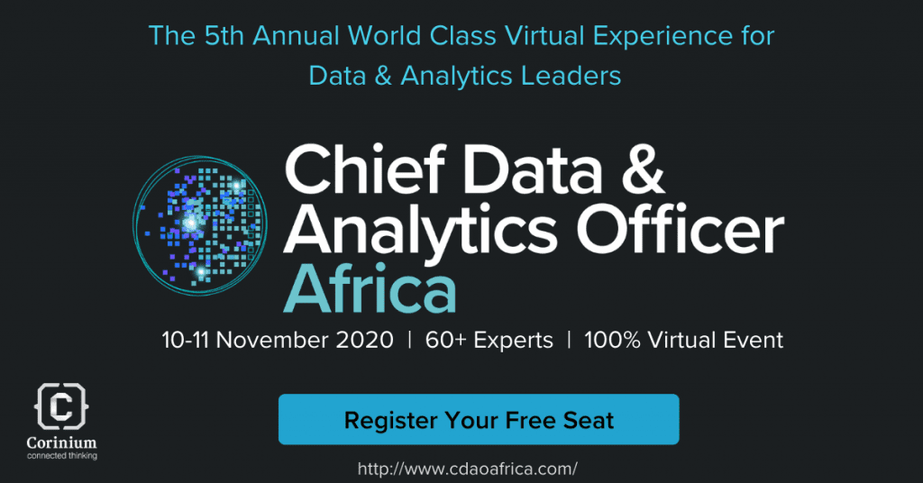 Chief Data & Analytics Officer Africa 2020 | Datafloq
