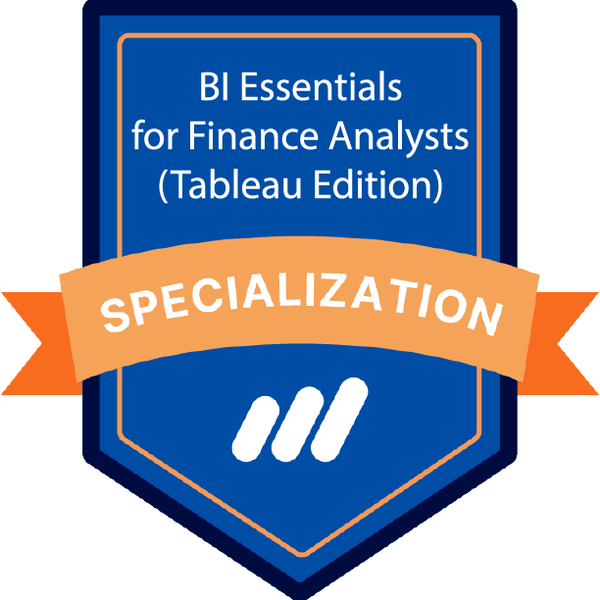 BI Essentials for Finance Analysts (Tableau Edition) | Datafloq