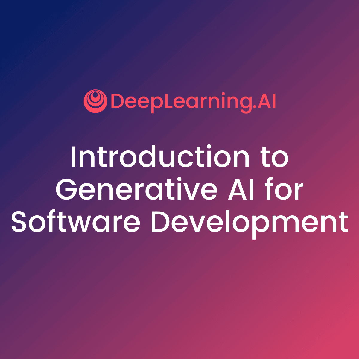 Introduction to Generative AI for Software Development | Datafloq