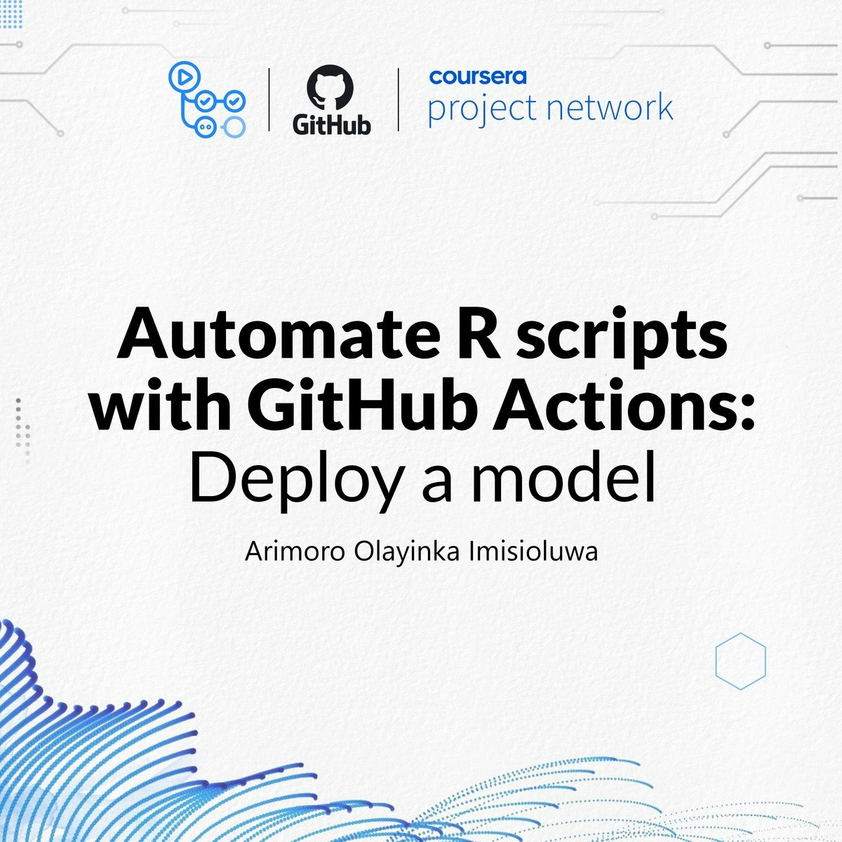Automate R scripts with GitHub Actions: Deploy a model | Datafloq Automate R scripts with GitHub Actions: Deploy a model | Datafloq