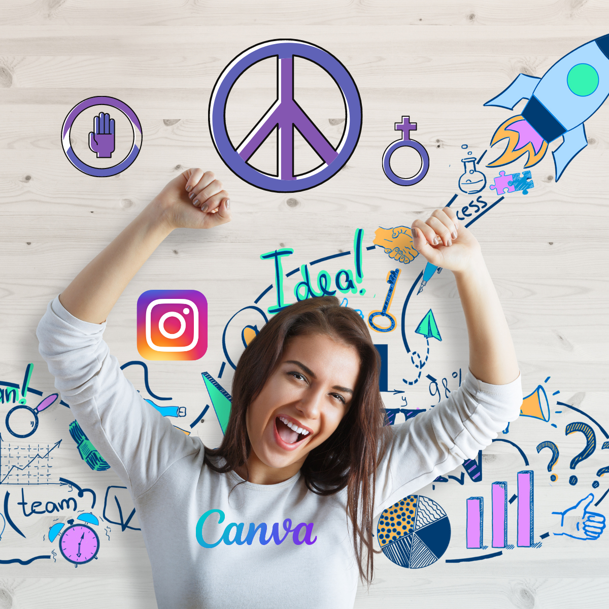 Build social awareness content for Instagram with Canva | Datafloq