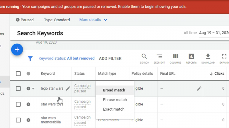 Create a Google Ads Search Campaign | Datafloq
