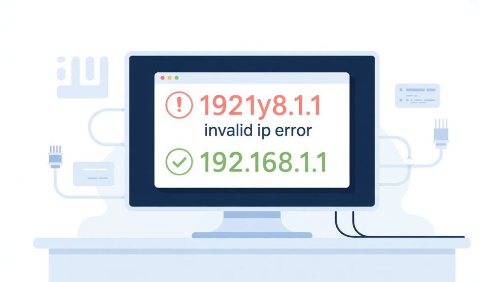 How to Fix the 192.1y8.1.1 Invalid IP Error Quickly | Datafloq